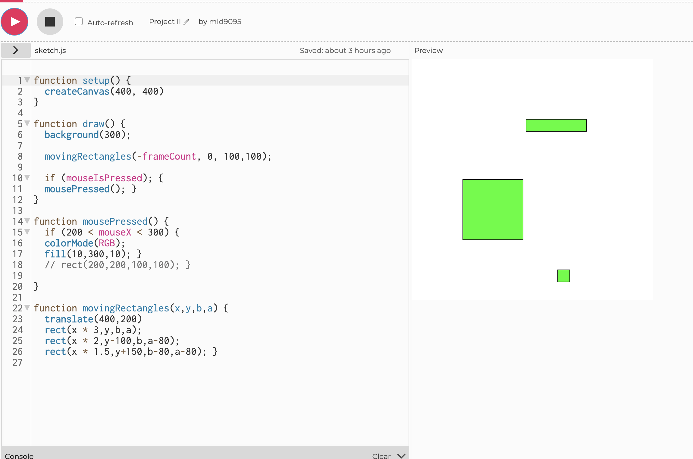 Project II: Week 2 Documentation – Documentation Blog