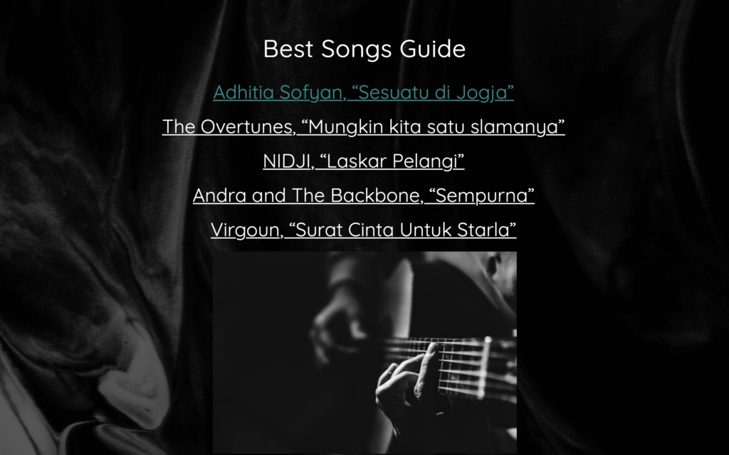 Mini Project #6 (9.R): HTML Poem / Song Lyrics – Christy’s ...