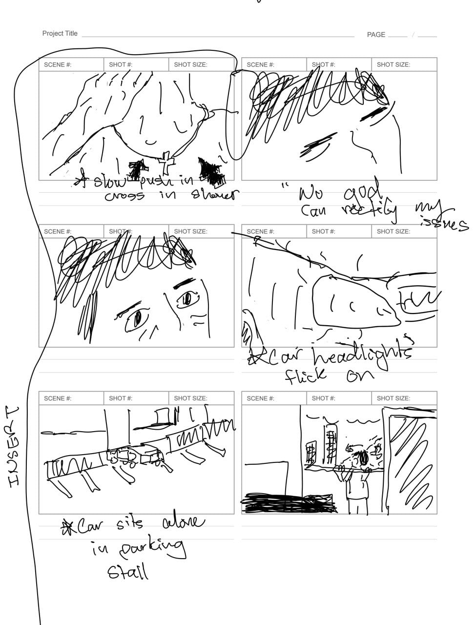 Final Project: “My Shotgun” Storyboard – Neo's Blog