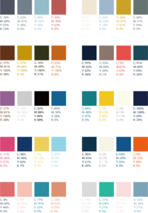 Explore 10 color schemes – CHANEL'S STUFF