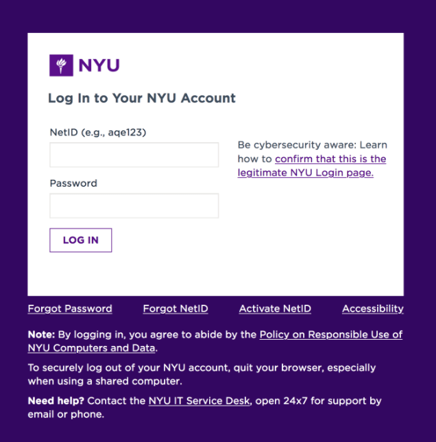 Get Ready for a New NYU Login! – NYU IT Security News and Alerts