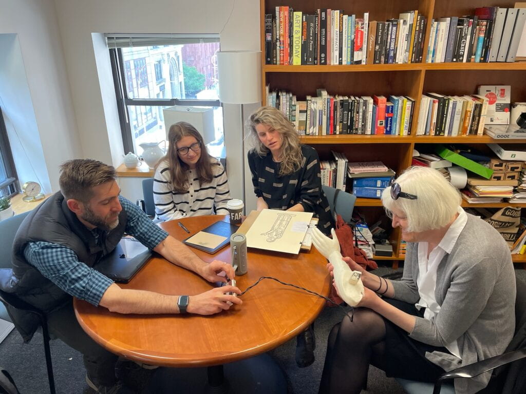 Meeting with Georgina Kleege