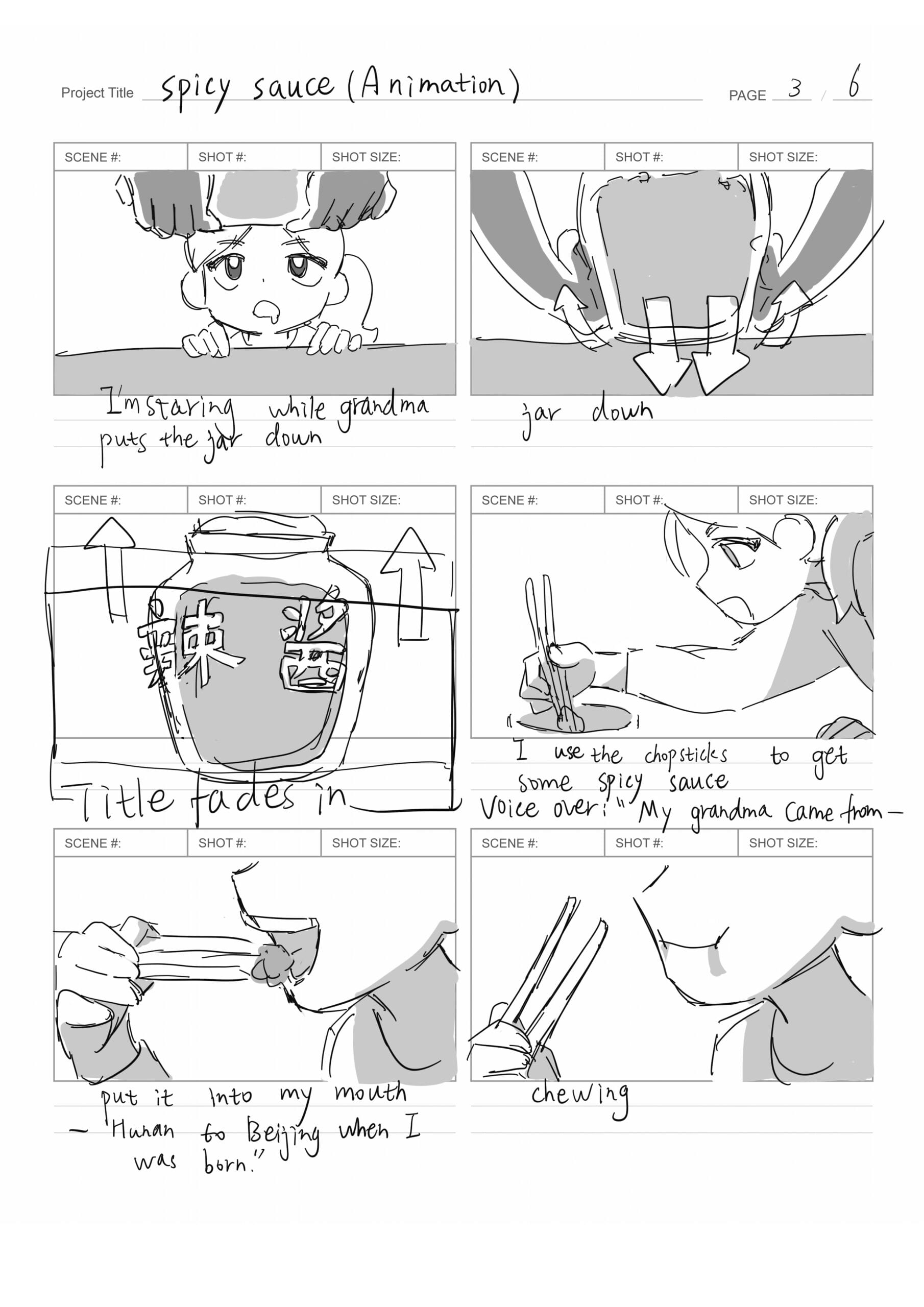 Animation Pre-production – Callie’s Documentation Blog