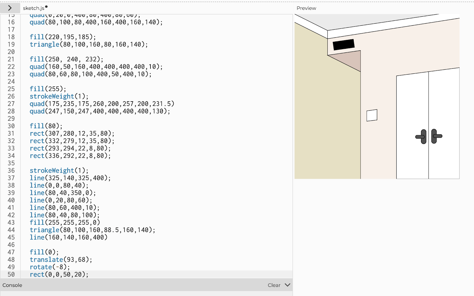 Drawing with Code | First Post – Kathryn’s Documentation Blog