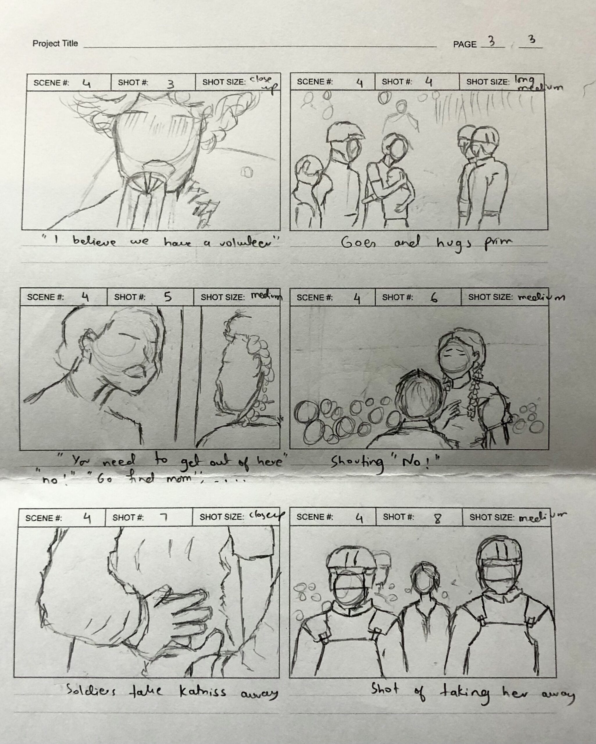 Reverse StoryBoard