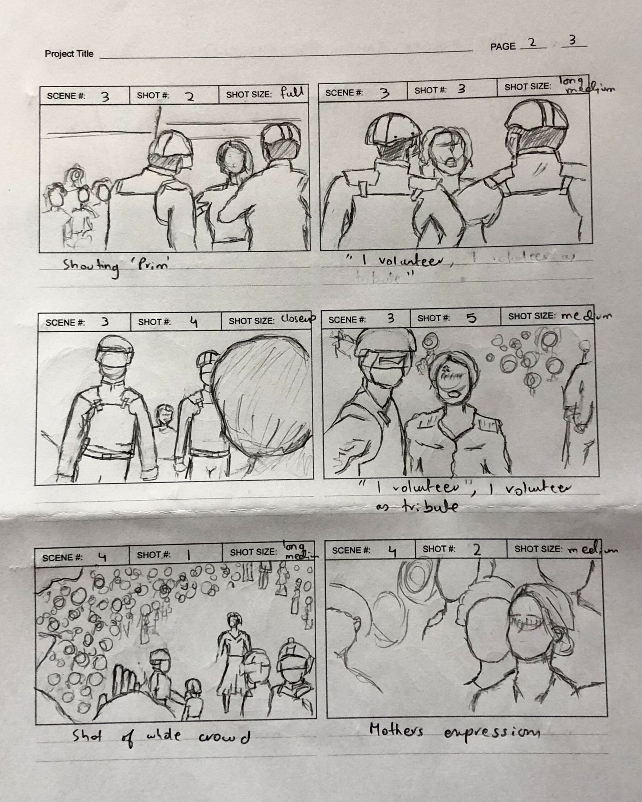 Reverse StoryBoard