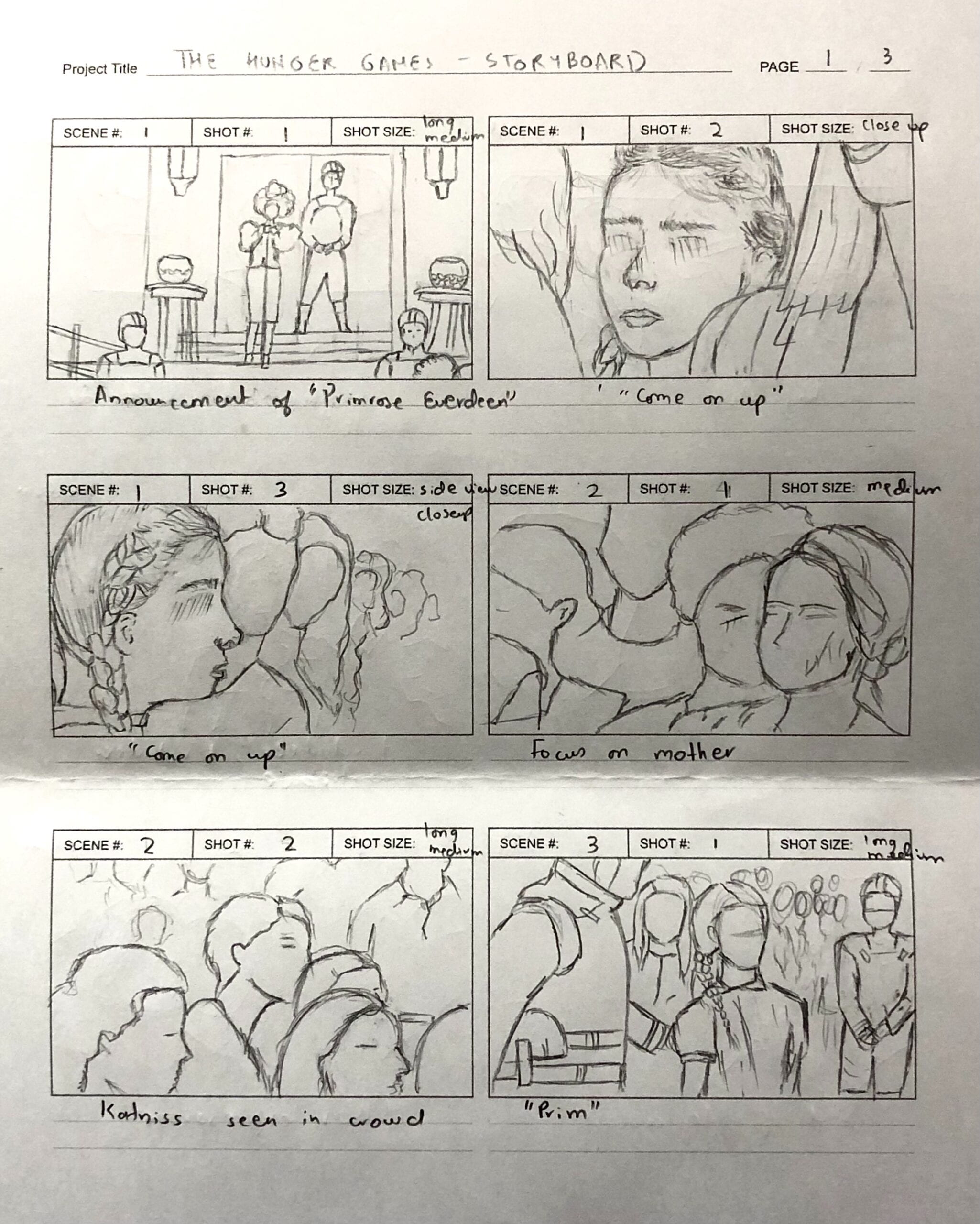 Reverse StoryBoard