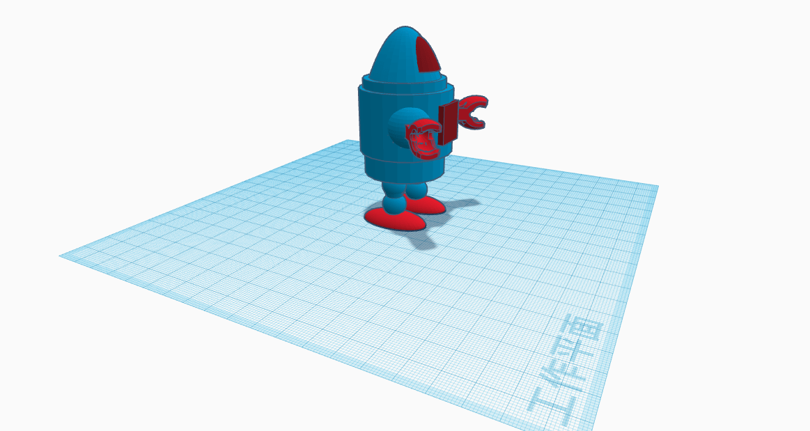 3D Model of Robot – Alex's IMA Blog