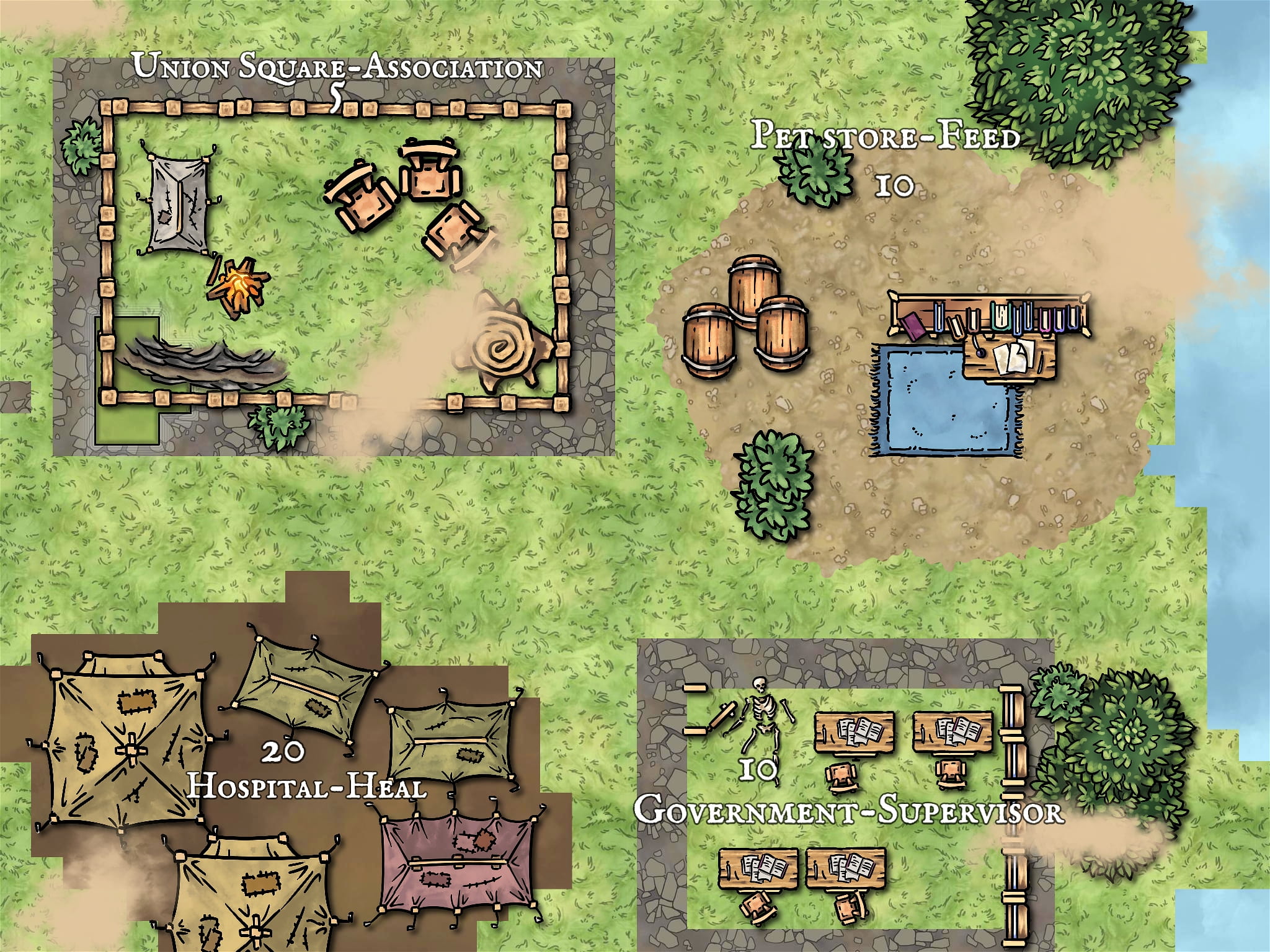 Poisoned Town (Board Game) Documentation